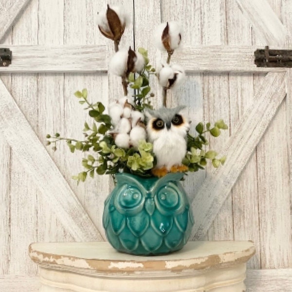Owl Vase - Etsy