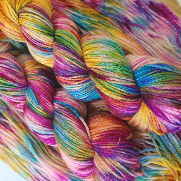 Hand Painted Yarn - Etsy