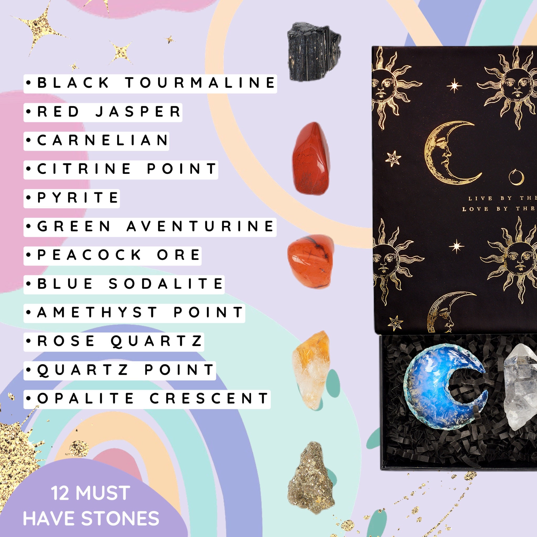 The Essential Crystal Collection Crystal Gift Set Crystal | Etsy