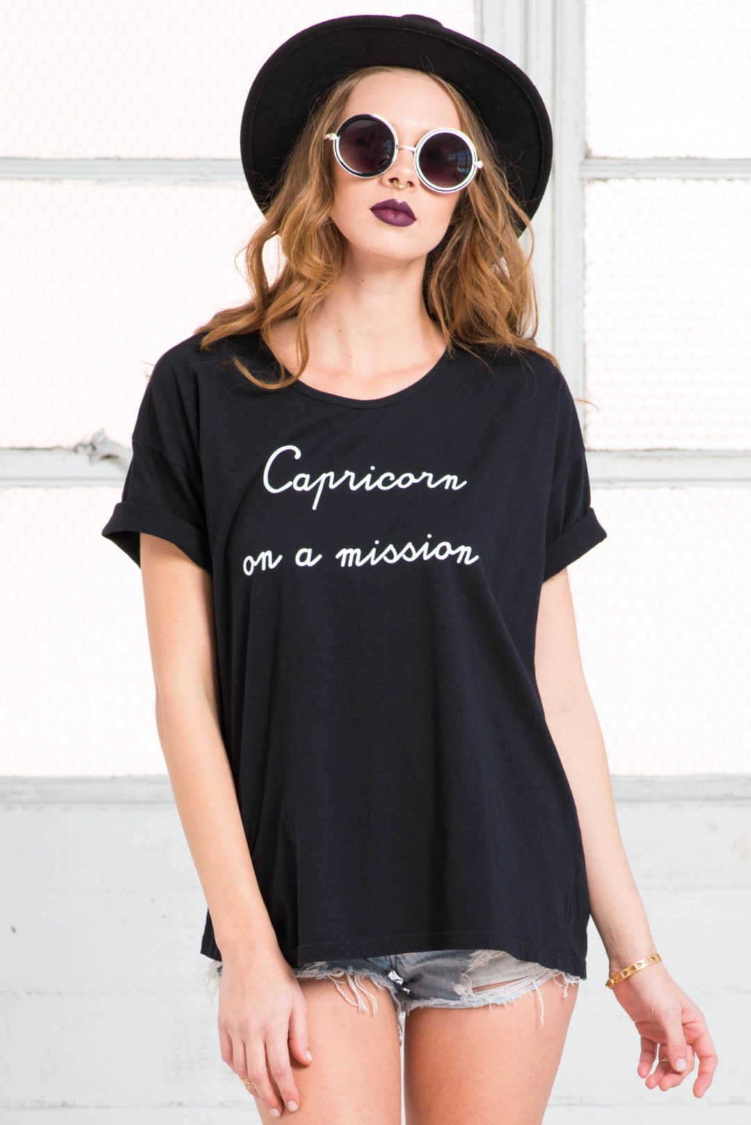 Capricorn Tee / Capricorn T Shirt / Capricorn Shirt / Capricorn Top ...