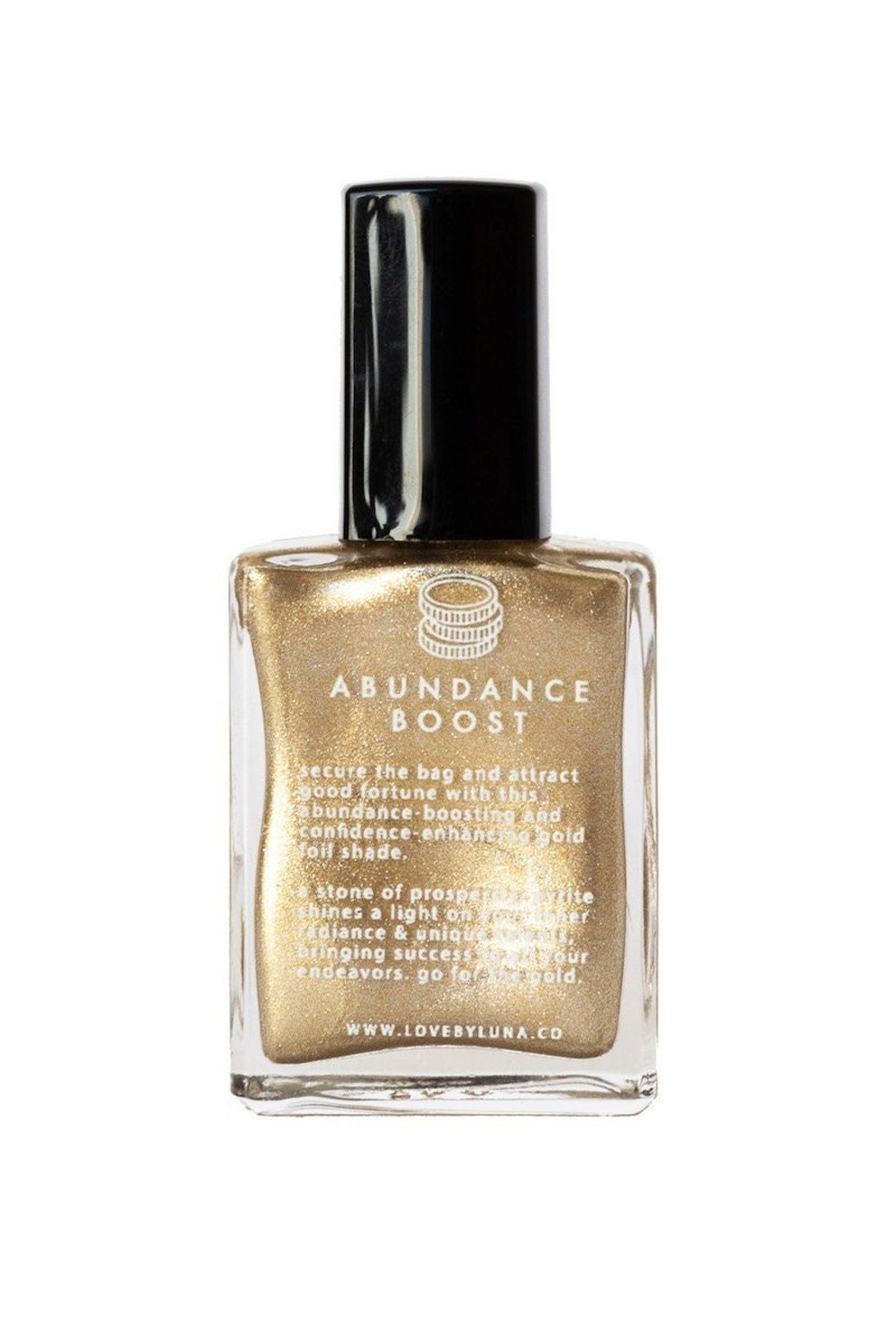 Abundance Boost Nail Polish | Pyrite Nail Polish | Crystal Infused Nail ...