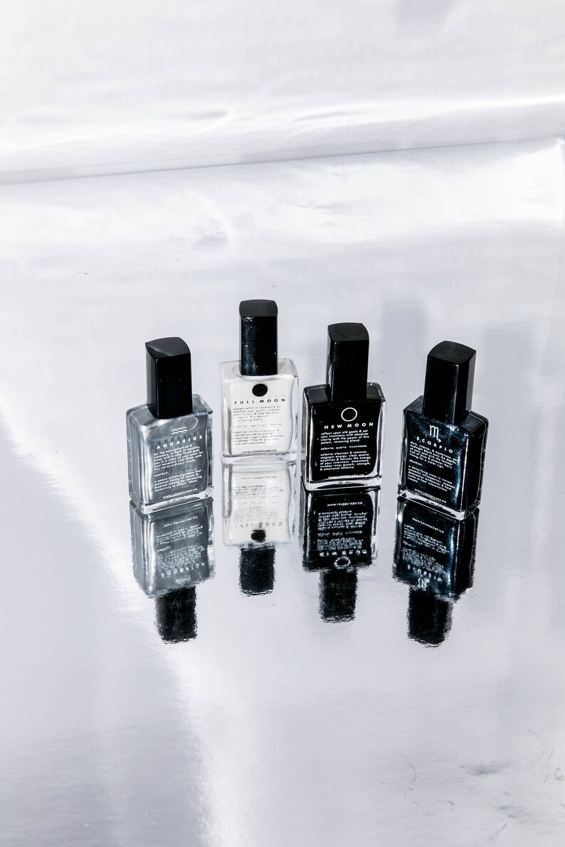 Scorpio + Obsidian Nail Polish | Crystal Infused Nail Polish | Nail ...