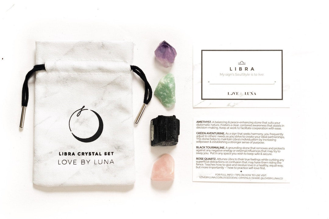 Libra Crystal Set | Libra Zodiac Crystal Set | Libra Crystals ...