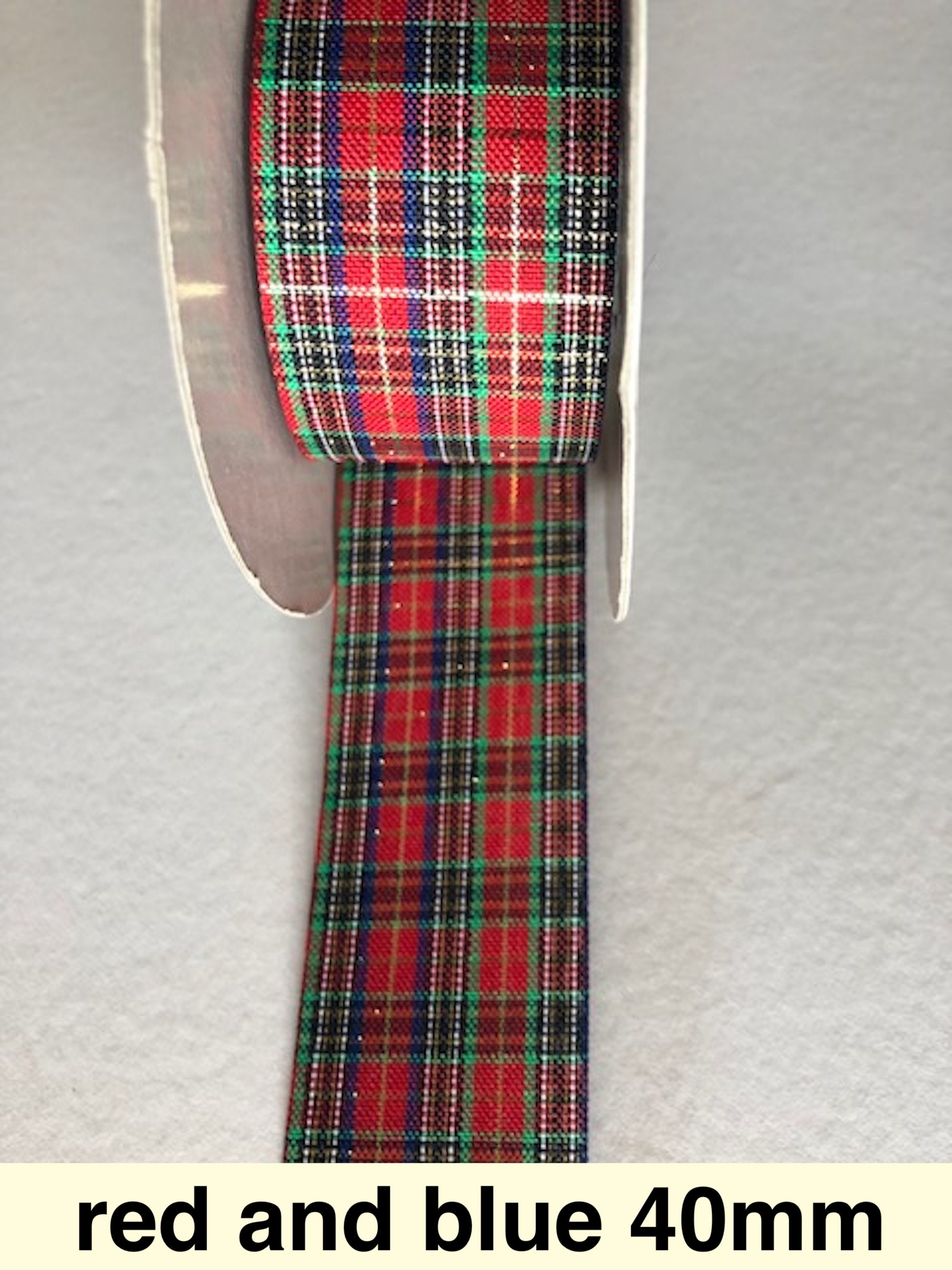 25 75mm Scottish Tartan/plaid Ribbons, Heritage and Gathered Laces With ...