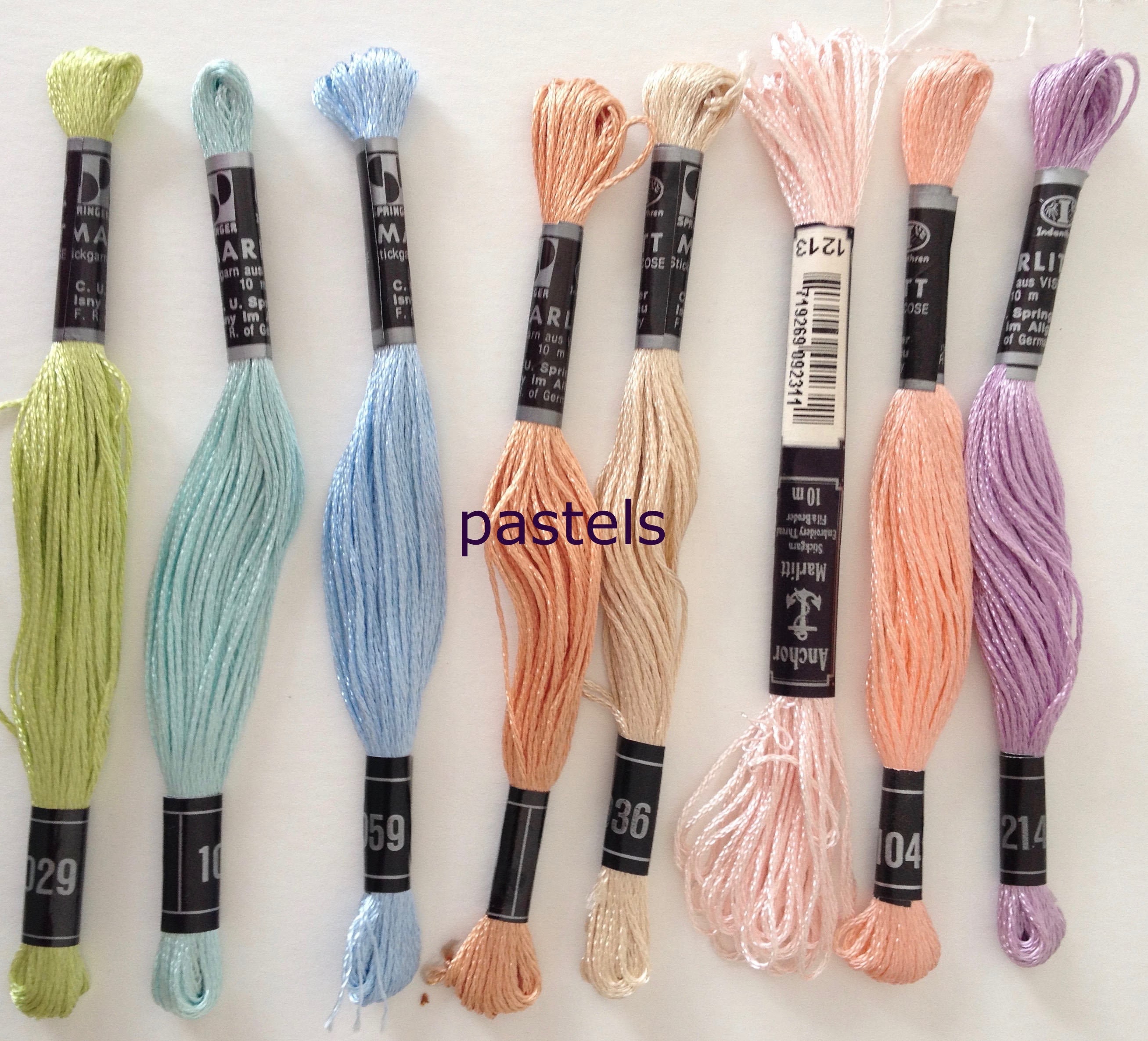 Anchor Marlitt Stranded Viscose Threads-packs of 8 Skeins - Etsy