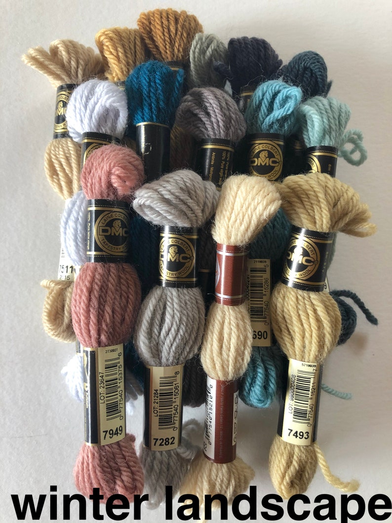DMC Tapestry Wool Bundles - Etsy