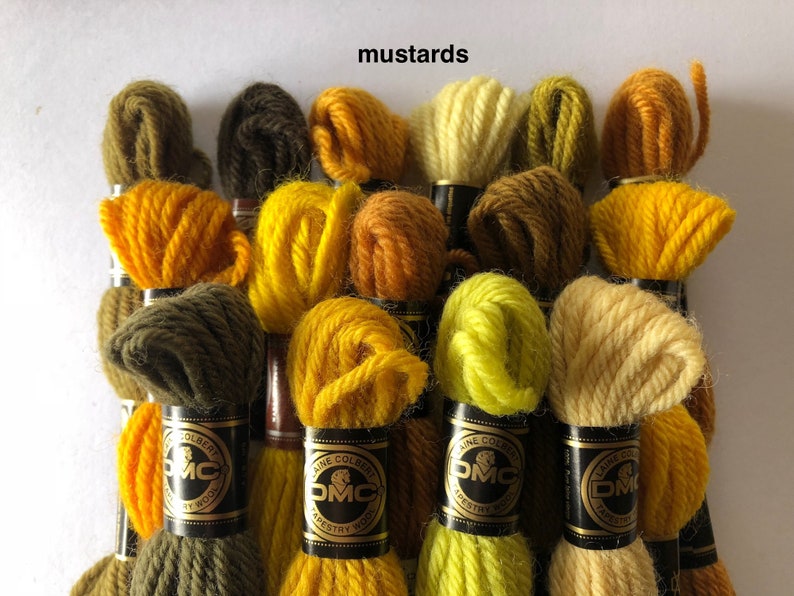 DMC tapestry wool bundles | Etsy