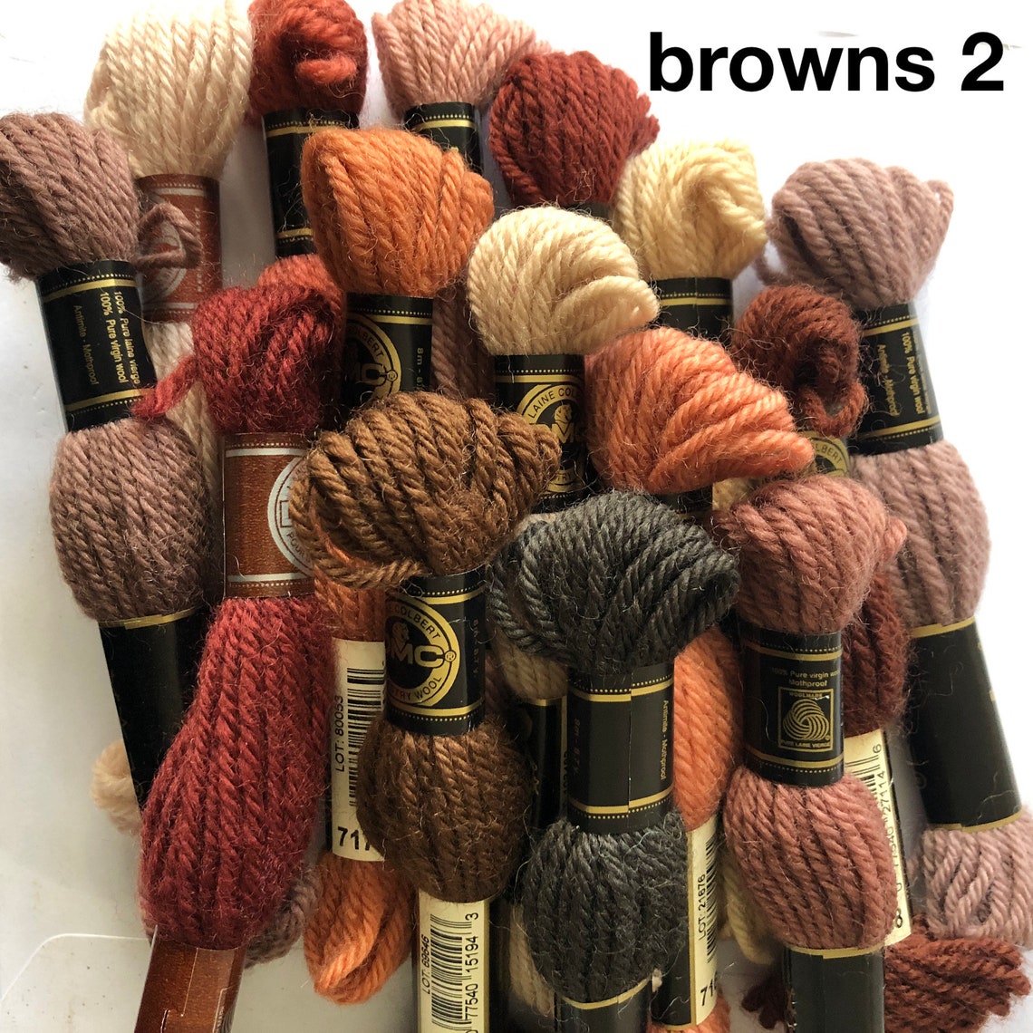 DMC Tapestry Wool Bundles - Etsy