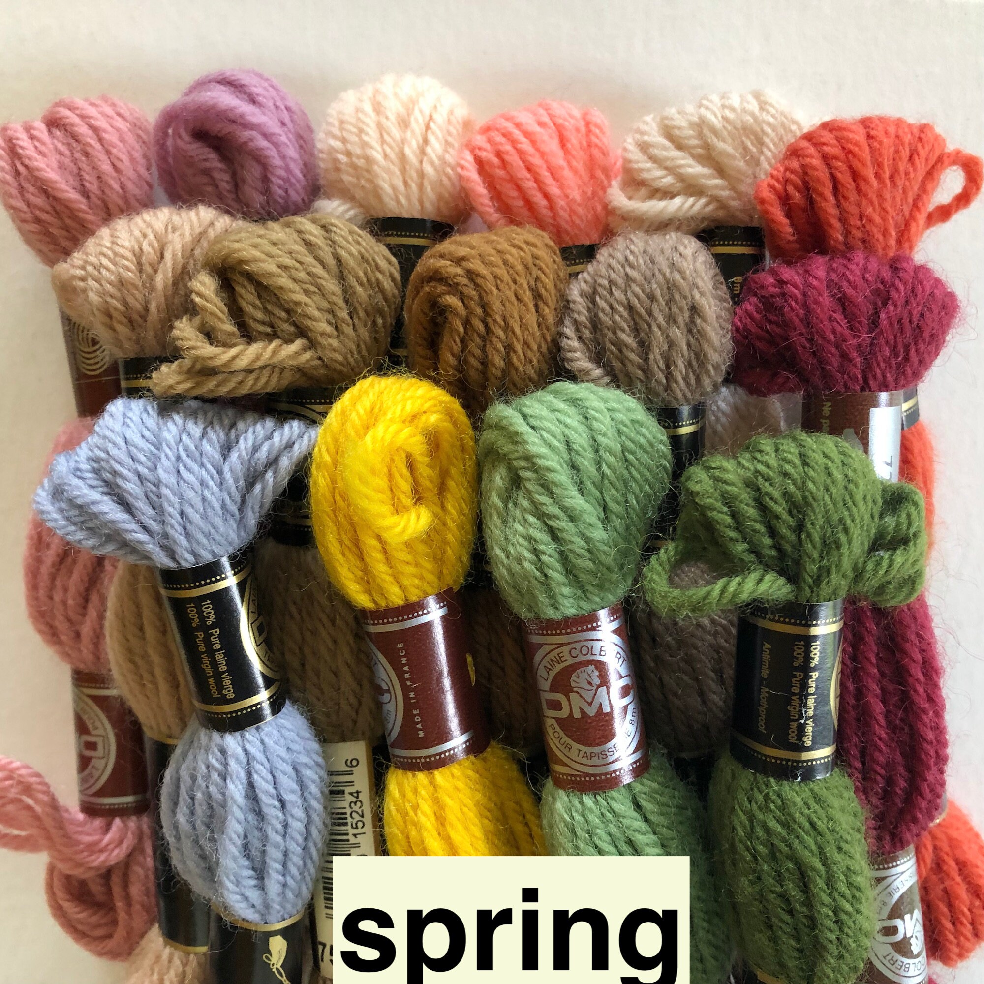 DMC Tapestry Wool Bundles - Etsy