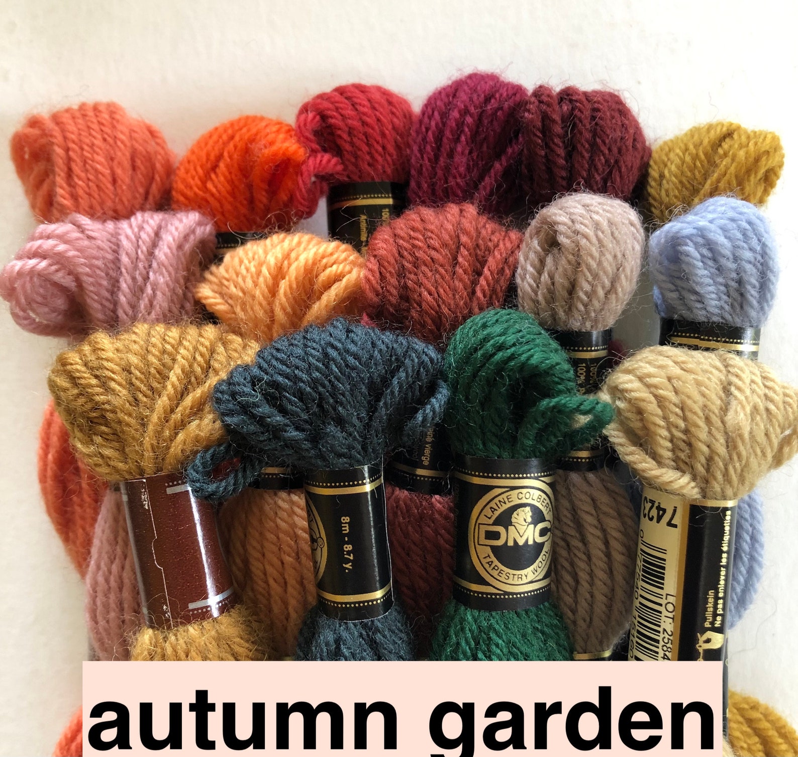 DMC Tapestry Wool Bundles - Etsy