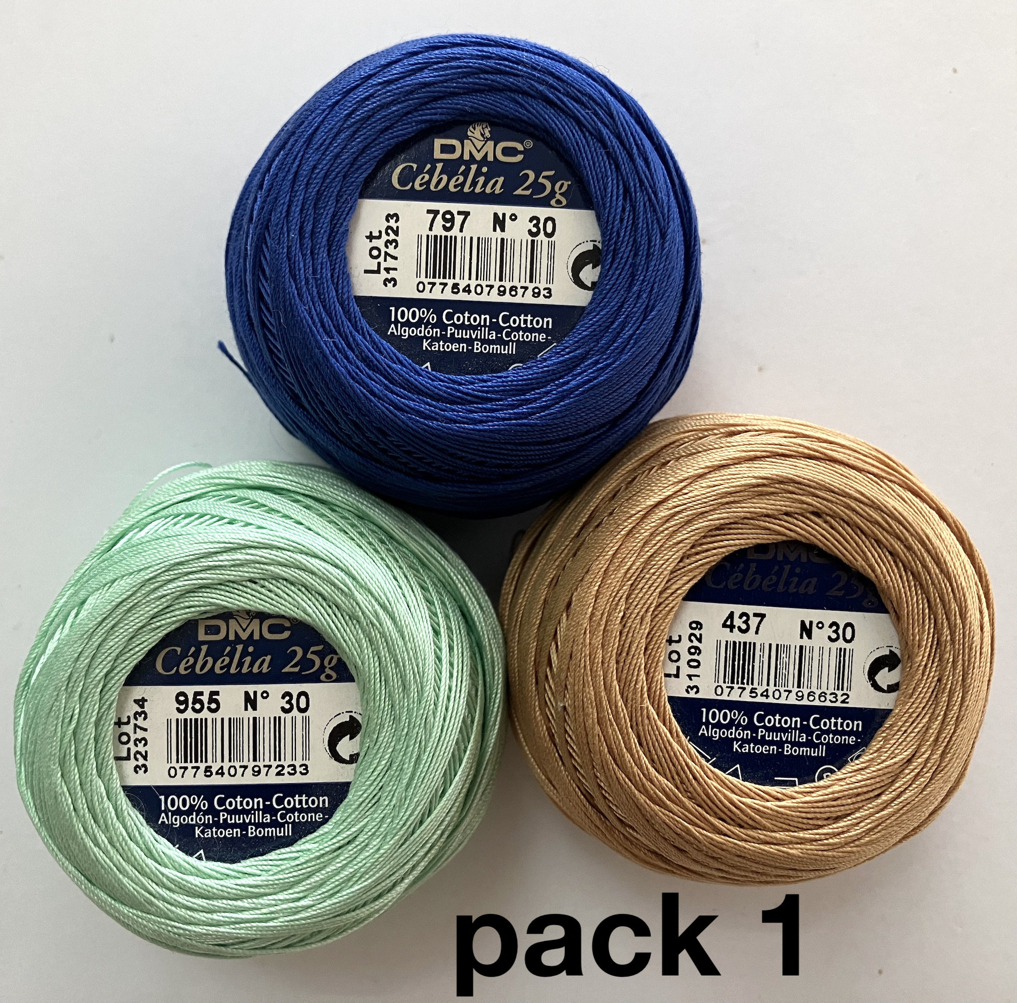 DMC Cebelia No 30 Crochet Thread: Packs of 50 Gram and 25 Gram Balls - Etsy