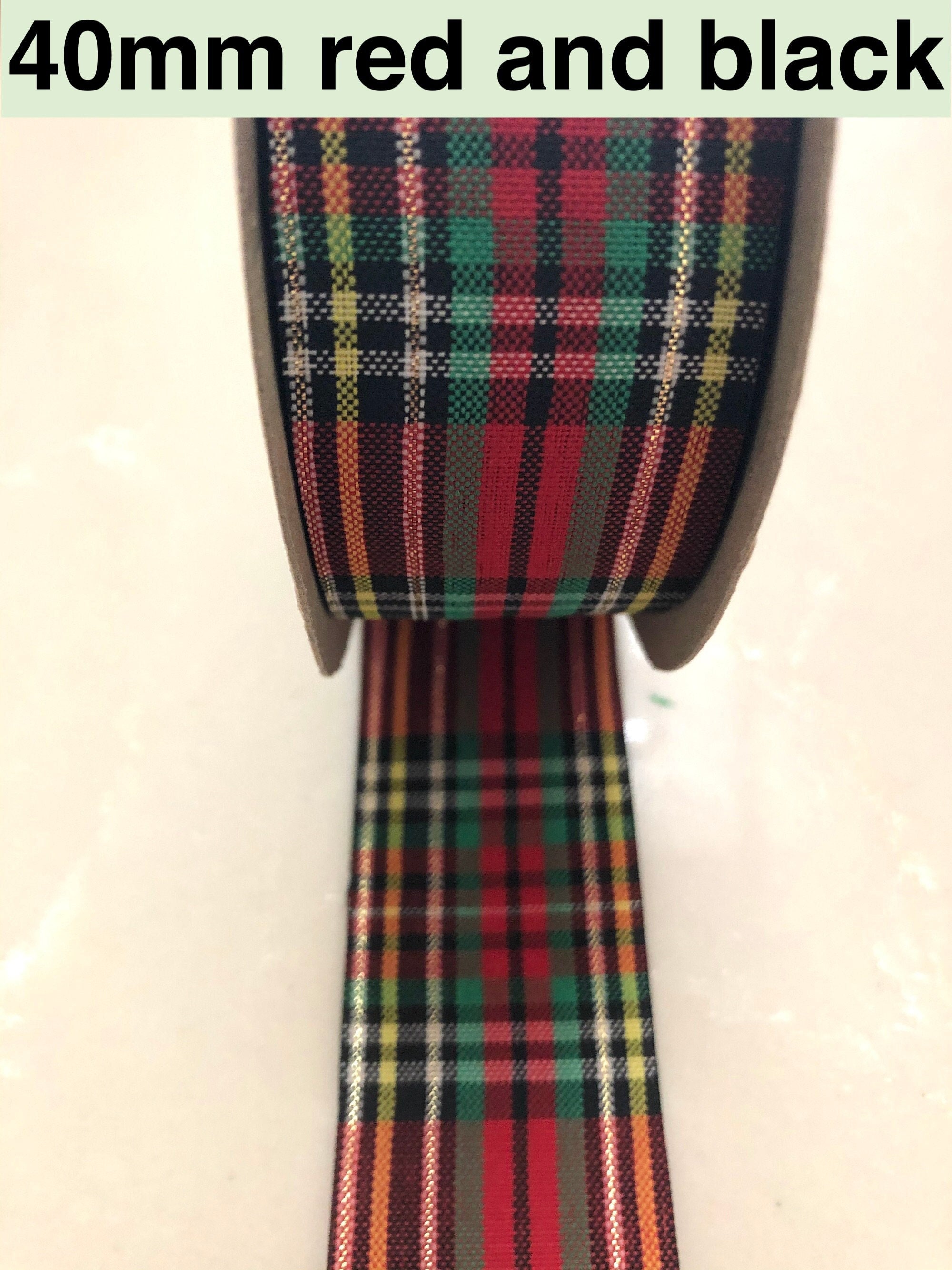 25 - 75mm Scottish Tartan/plaid Ribbons, Heritage and Gathered Laces ...