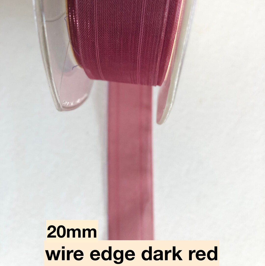 Organdy Ribbons in Various Widths 70mm,40mm,38mm and 25mm. Pre Cut to 3 ...