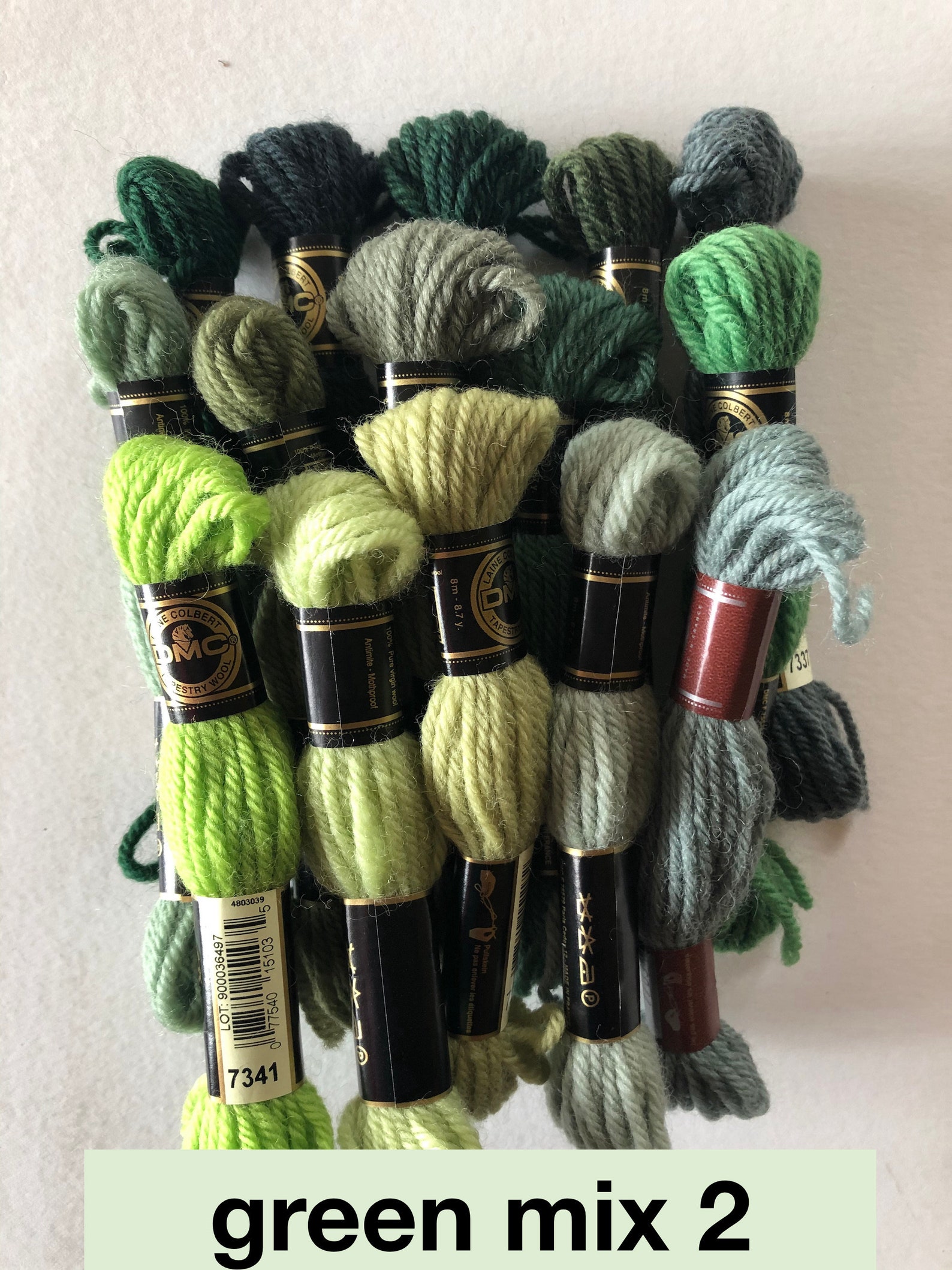 DMC Tapestry Wool Bundles - Etsy