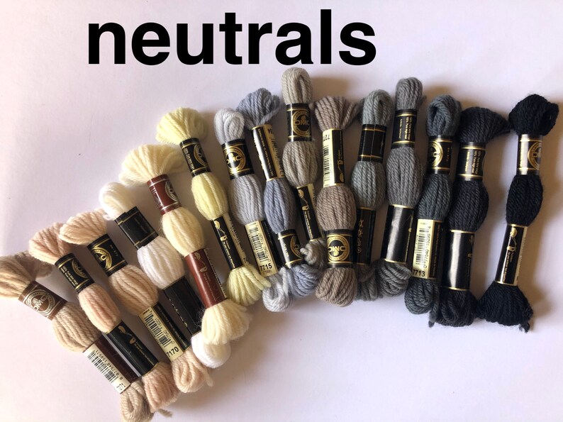 DMC Tapestry Wool Bundles - Etsy