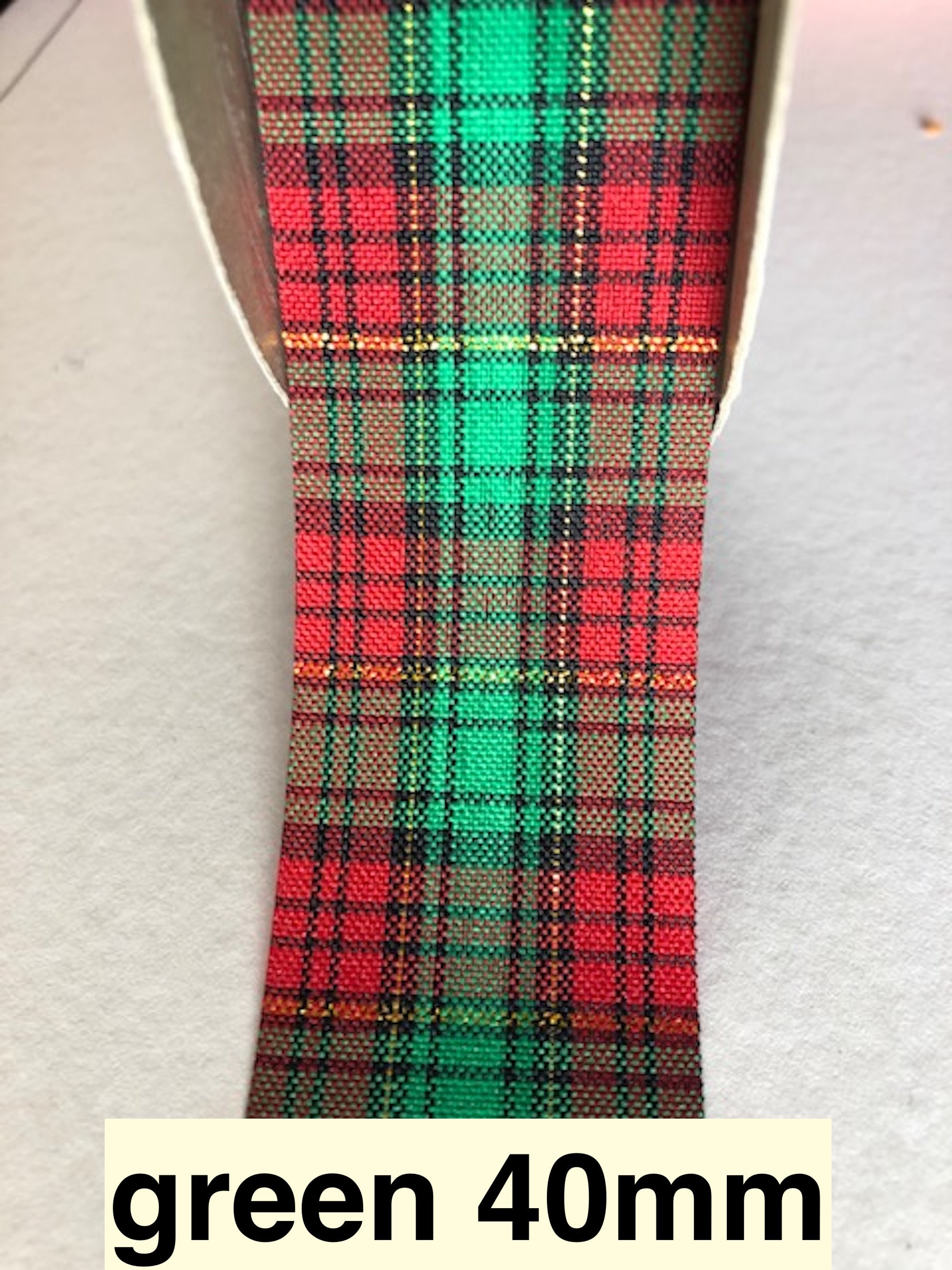 25 - 75mm Scottish Tartan/plaid Ribbons, Heritage and Gathered Laces ...
