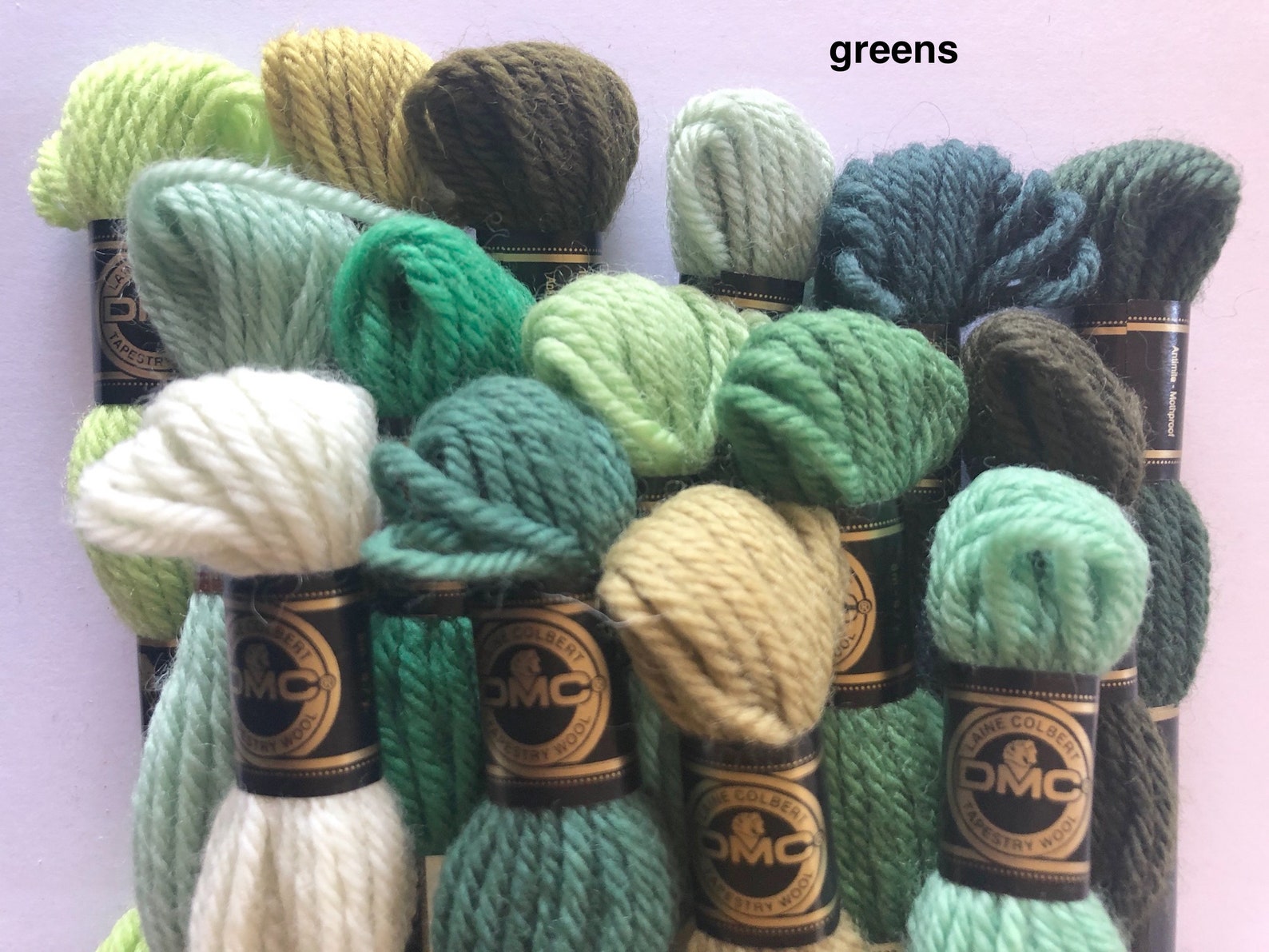 DMC Tapestry Wool Bundles - Etsy