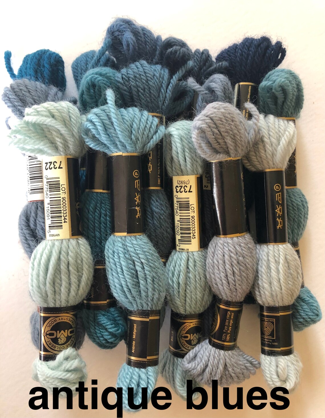 DMC Tapestry Wool Bundles - Etsy