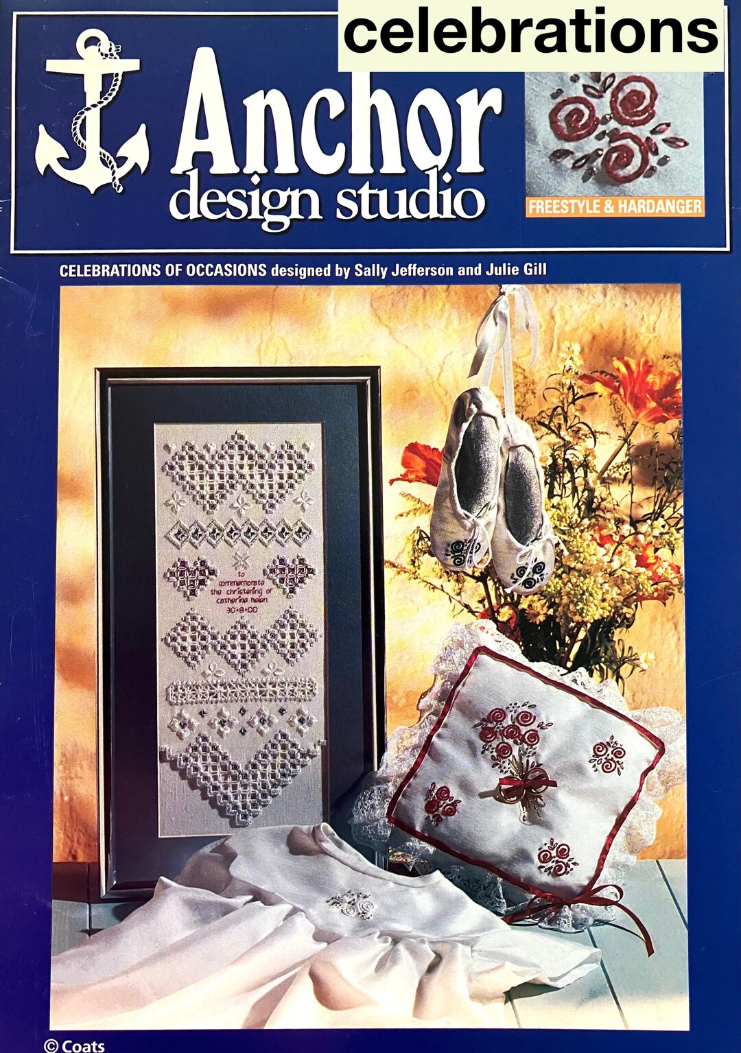Anchor Design Studio Embroidery Charts for Hardanger, Mixed and ...