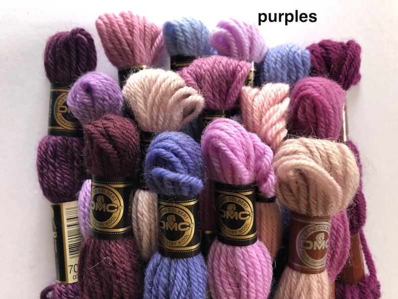 DMC tapestry wool bundles | Etsy
