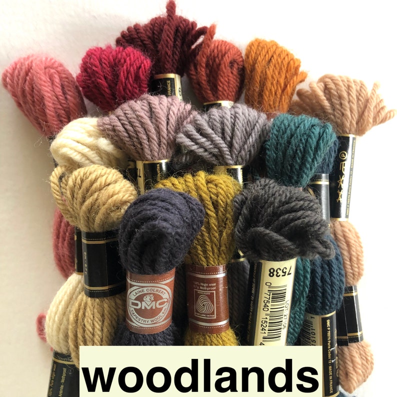 DMC Tapestry Wool Bundles - Etsy