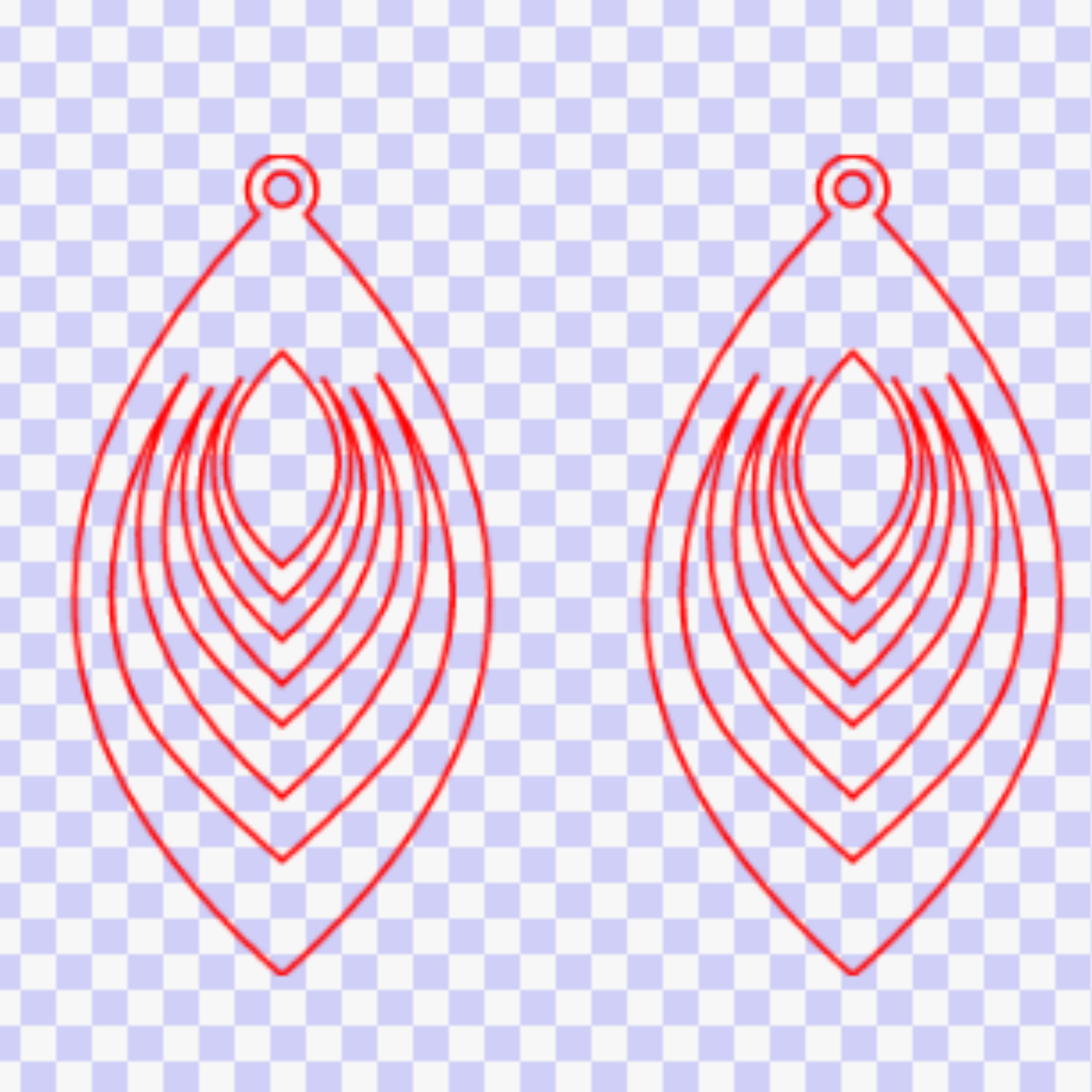 Earrings Svg - Etsy