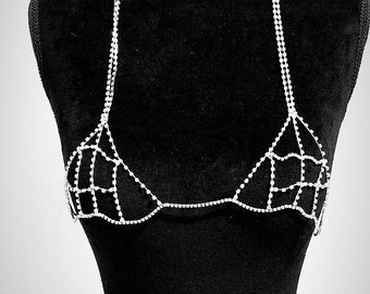 Rhinestone lingerie | Etsy