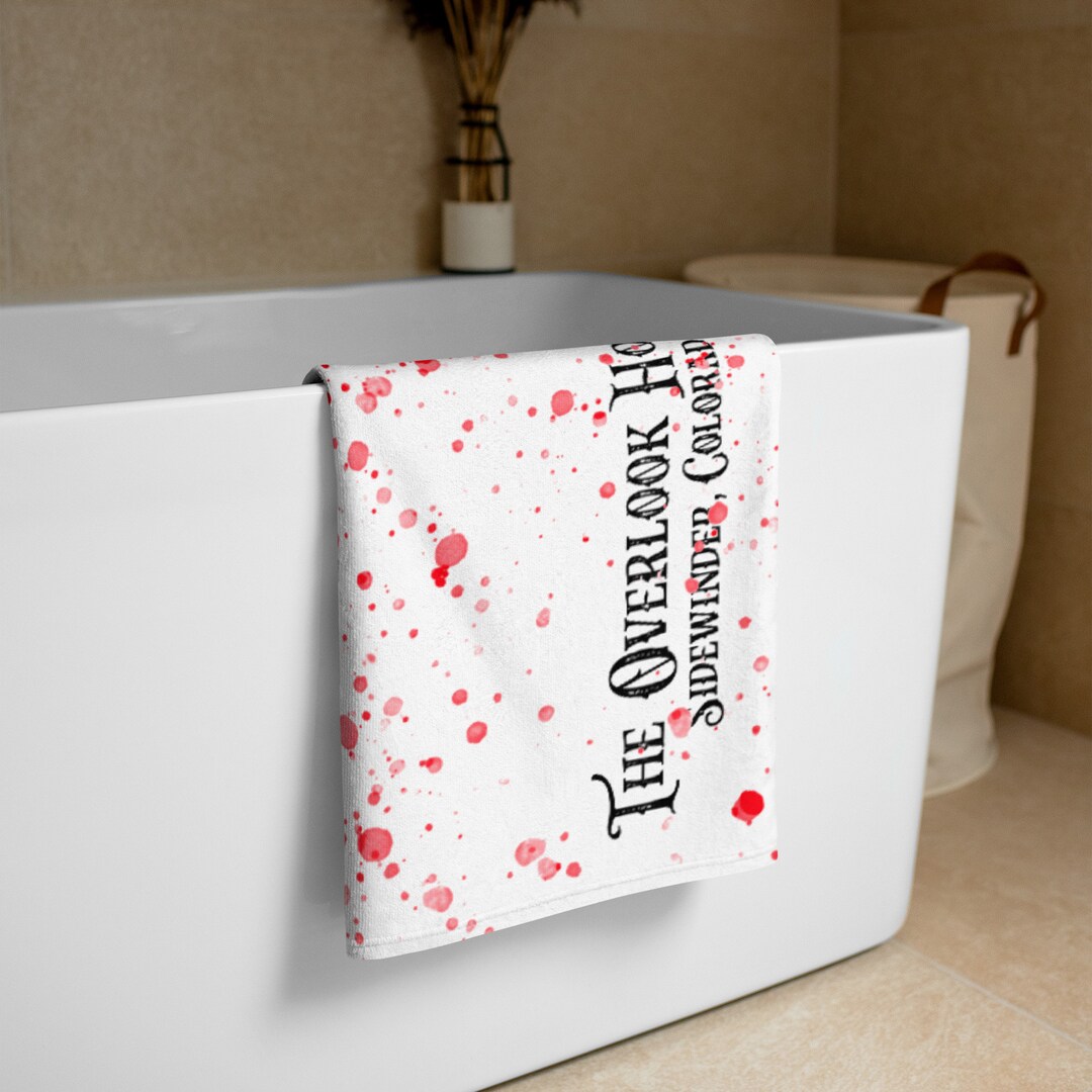 The Shining Stephen King Horror Blood Spatter Overlook Hotel - Etsy