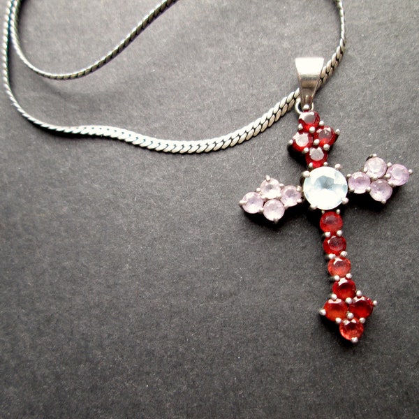 Flared Cross Necklace - Etsy