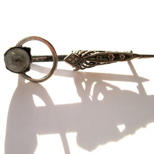 Lovely Antique Scottish Dirk Sword Figural Brooch Kilt Cloak Pin ...
