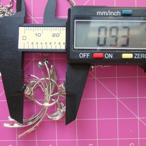 Stunning Vintage Statement Necklace 925 Silver 11.6g Signed JAY FLEX ...