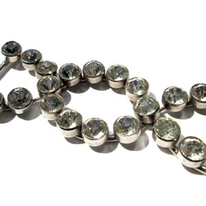 Fabulous Fun Vintage Bezel Set 7mm Clear Rhinestone Sash Belt Buckle ...