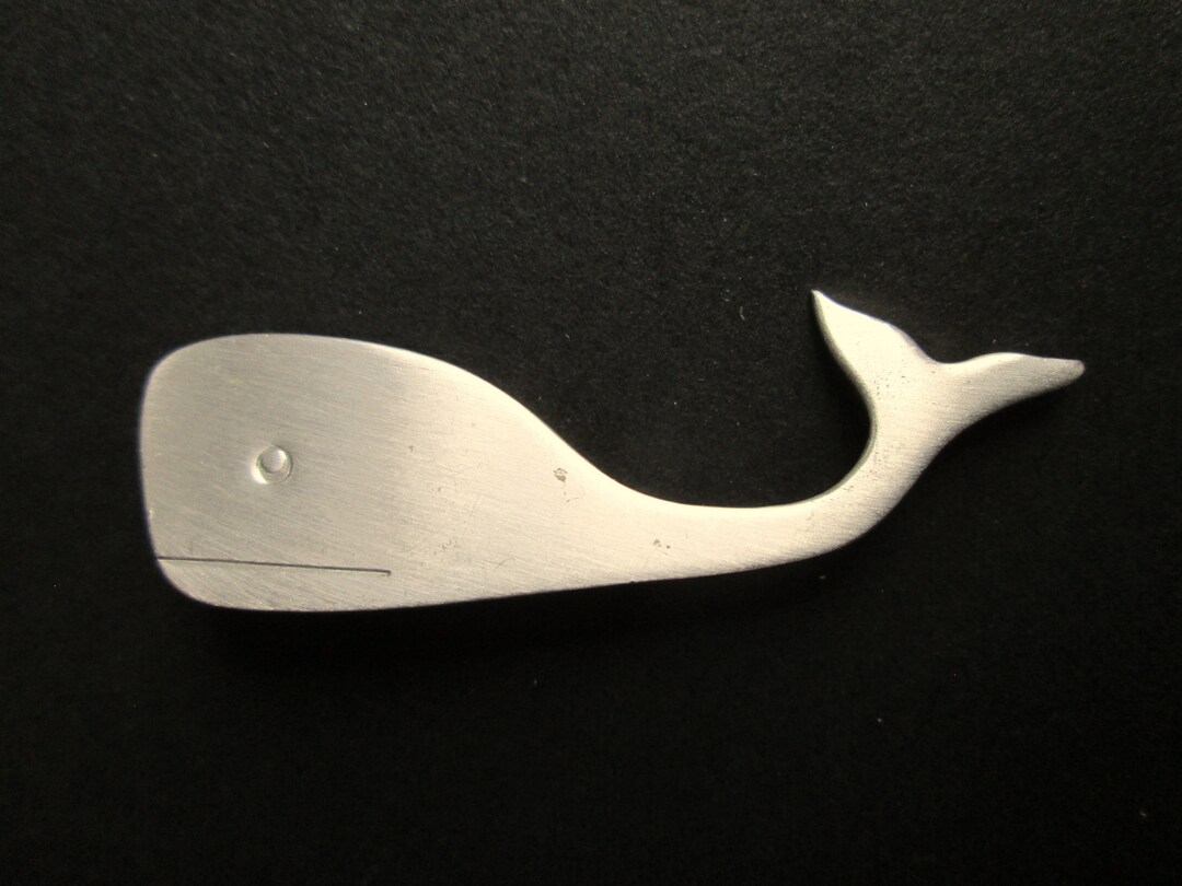 Fun Vintage Figural Signed BEAU STERLING Silver 925 4g Whale - Etsy