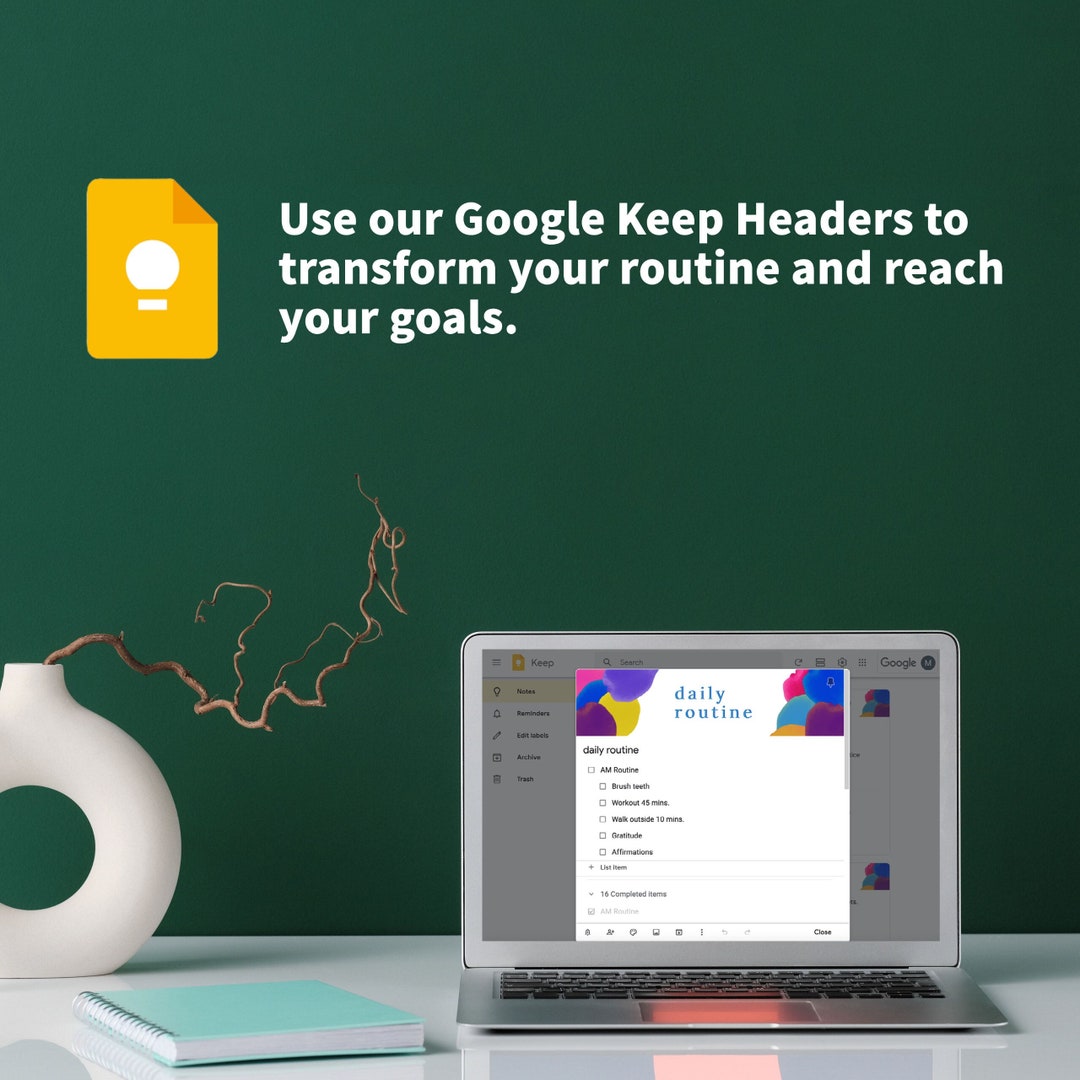 Custom Google Keep Headers for Organized and Visually Appealing Notes ...