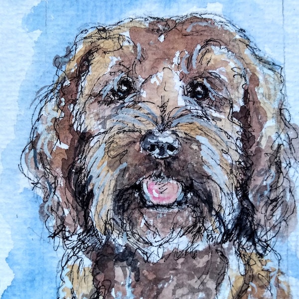 Cockapoo Artwork - Etsy