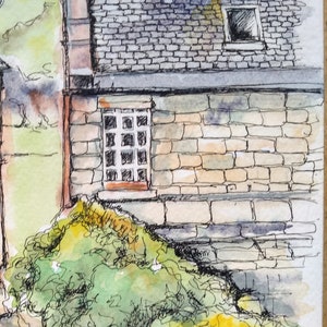 Limited Edition Print of Edinburgh Castle From My Watercolour Painting ...