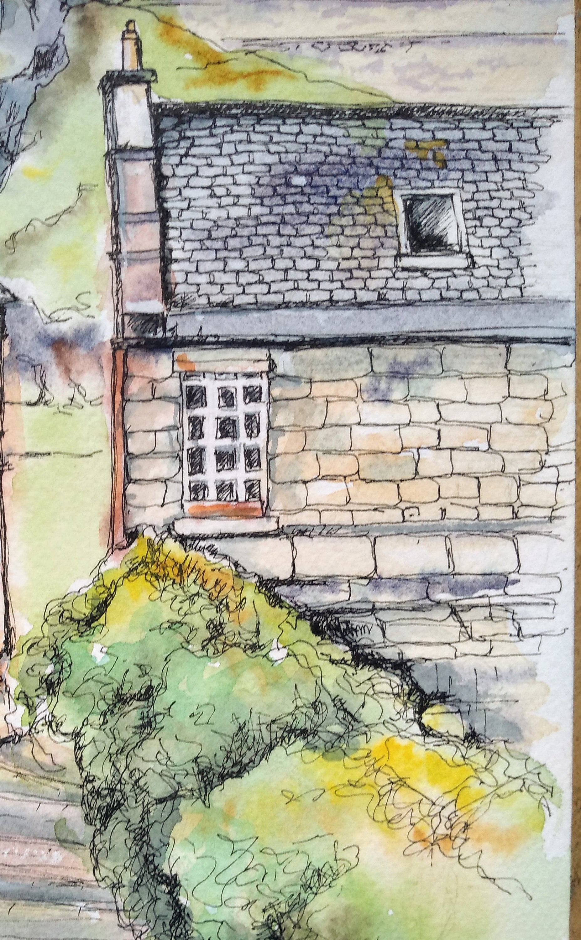 Limited Edition Print of Edinburgh Castle From My Watercolour - Etsy