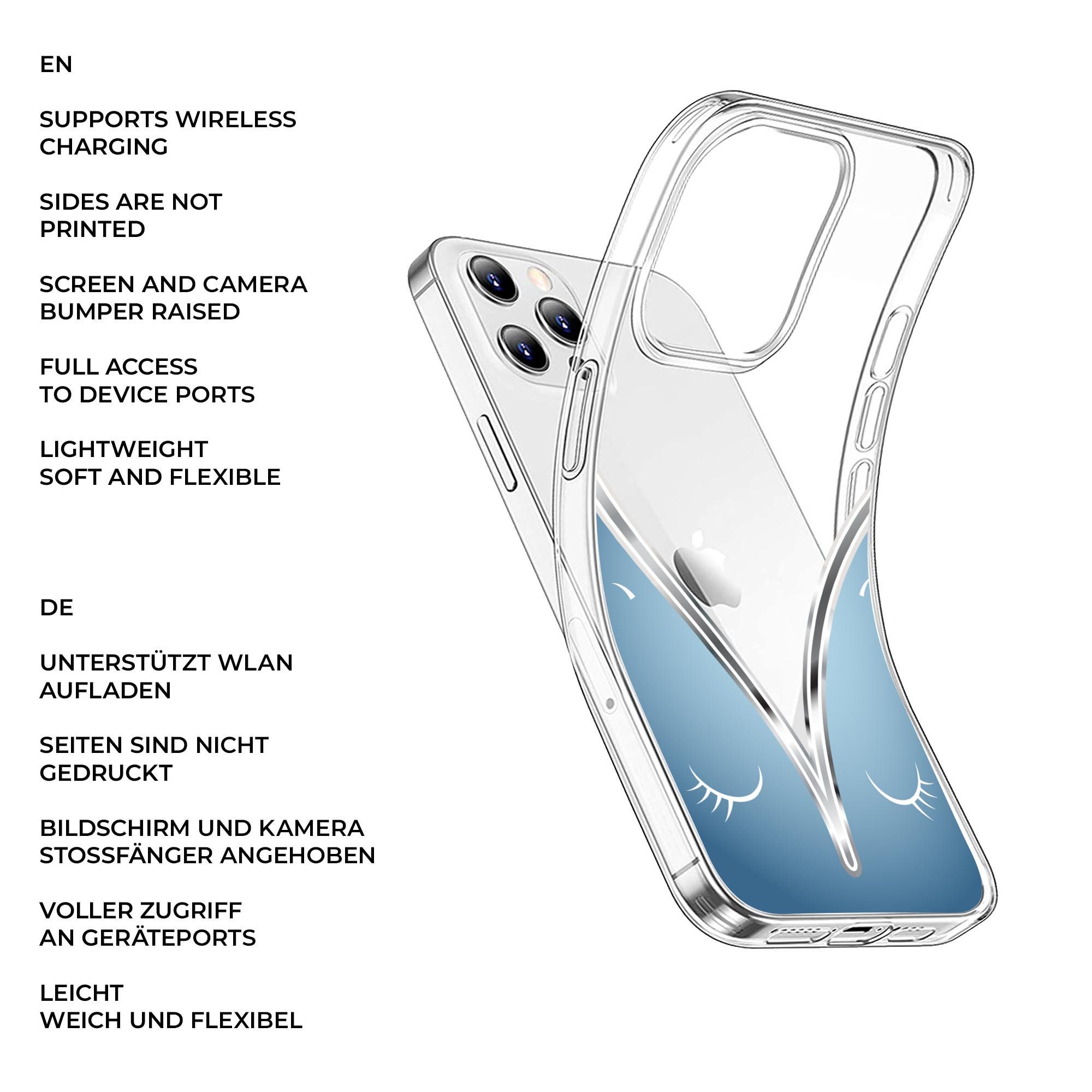 Retro Bus Phone Case Hippie Camper Van Design Lines, Cover for iPhone ...