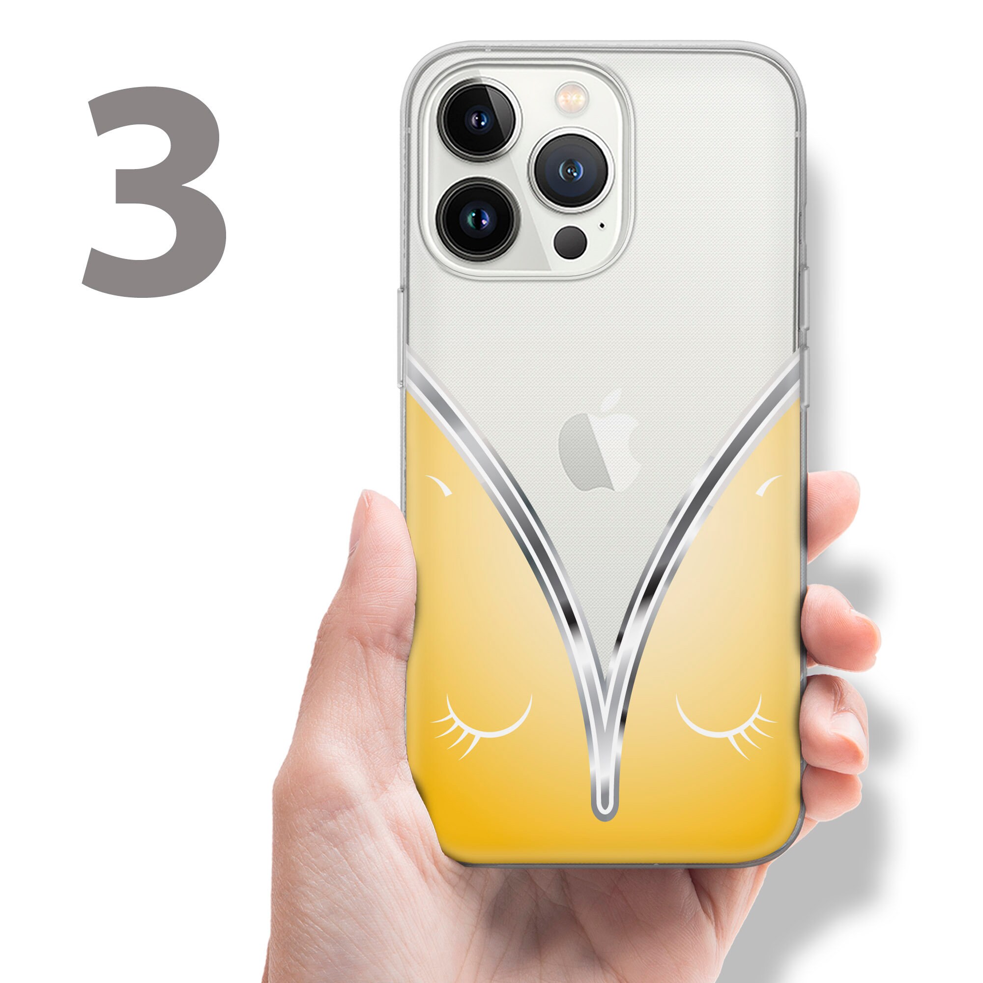 Retro Bus Phone Case | Hippie Camper Van Design Lines, Transp. Gel ...