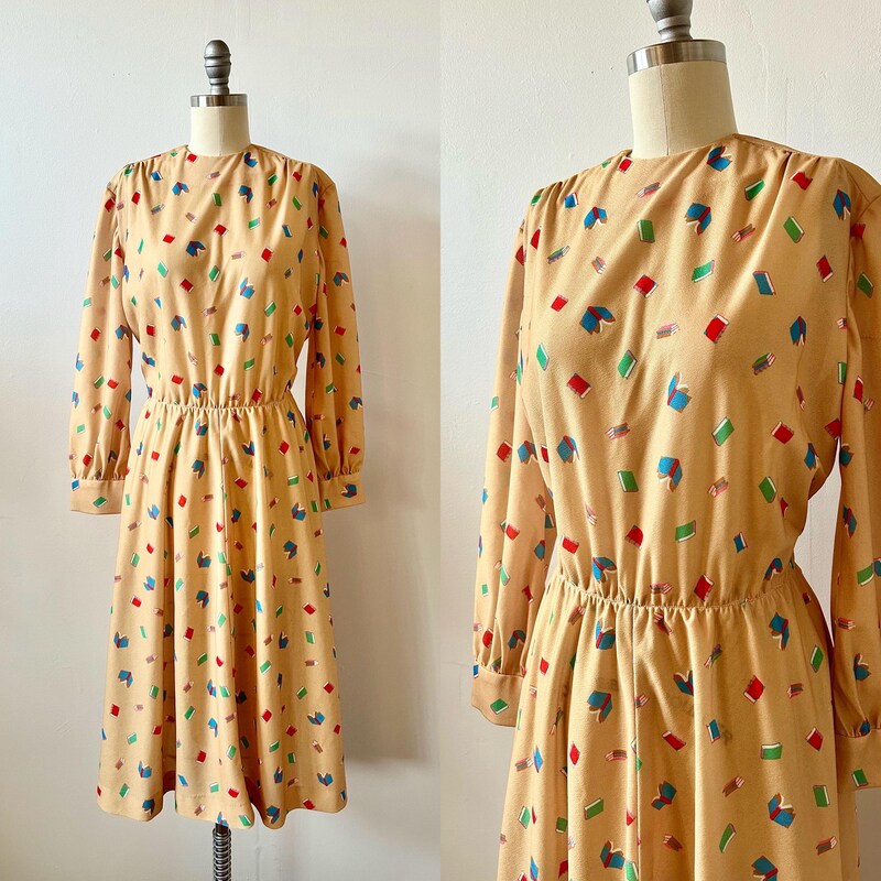 Library Dress - Etsy