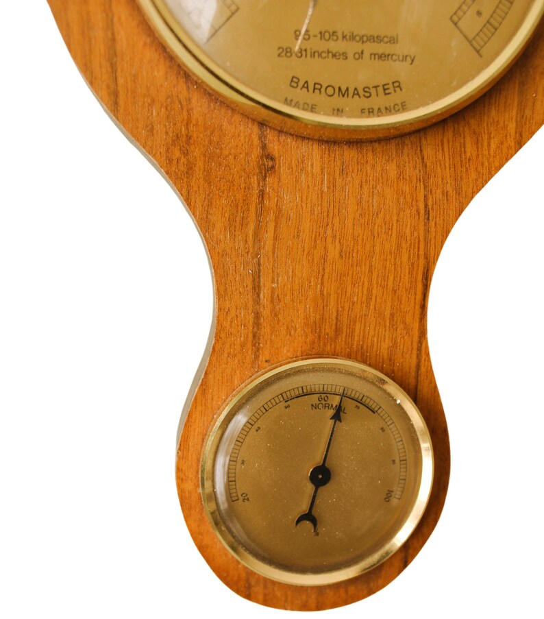 VINTAGE BAROMETER - Made in FRANCE - Etsy