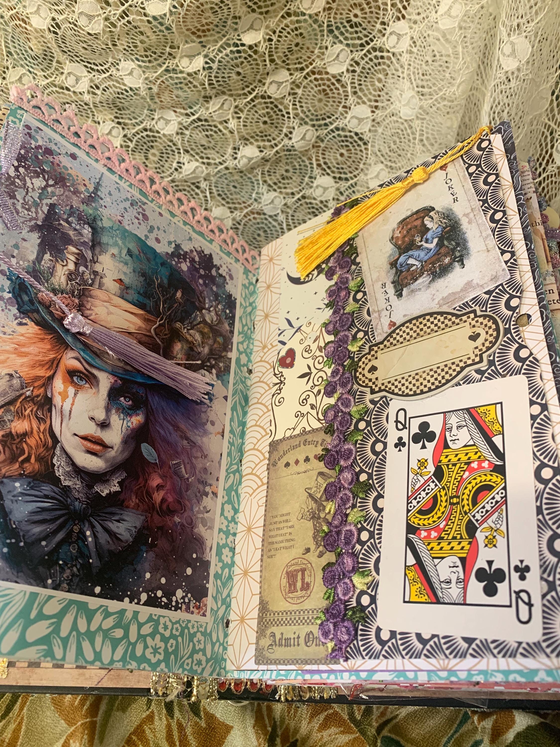 No 136 Alice Stunning Junk Journal - Etsy