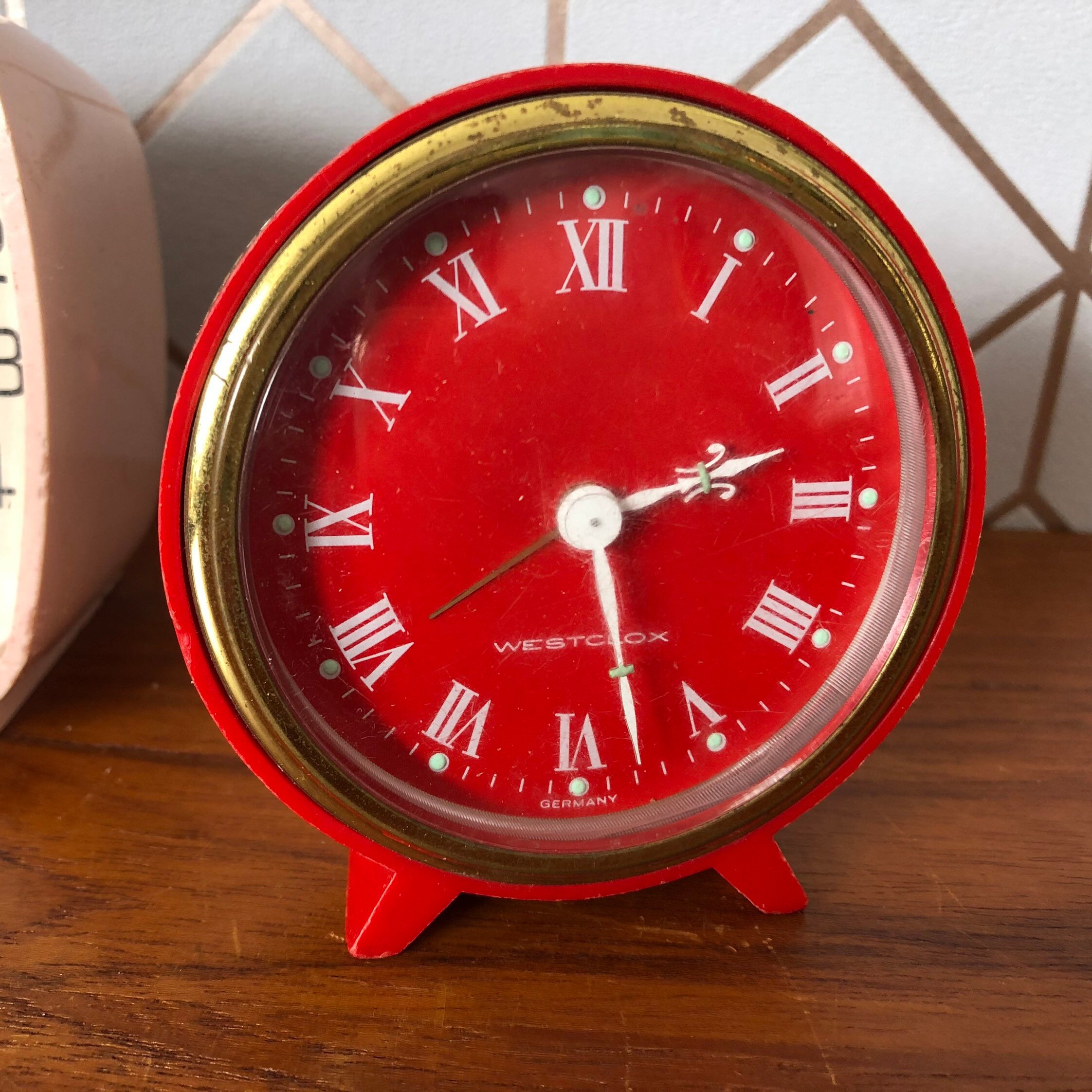 Vintage Wind up Clocks Set of 3 Alarm Display Stand Alone | Etsy