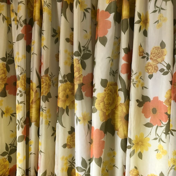 Yellow Drapes - Etsy