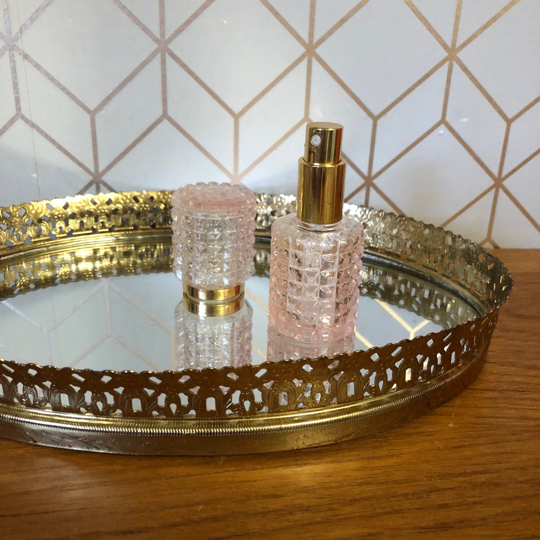 Vintage Nat Robbins Diamond Point Pump Perfume Bottle, Refillable ...