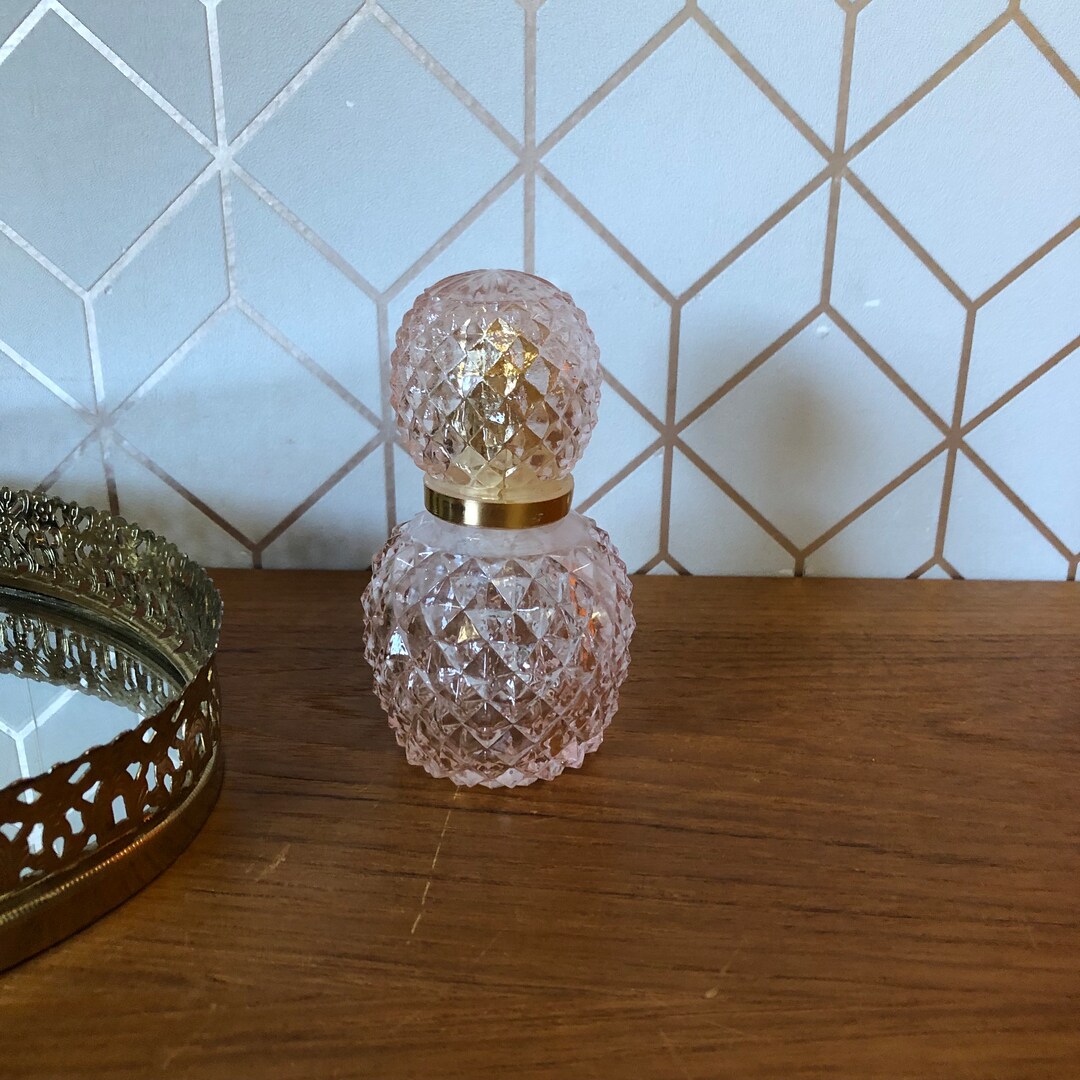 Vintage Nat Robbins Diamond Point Pump Perfume Bottle, Refillable ...