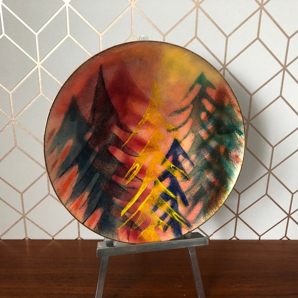 Enamel Copper Plate - Etsy