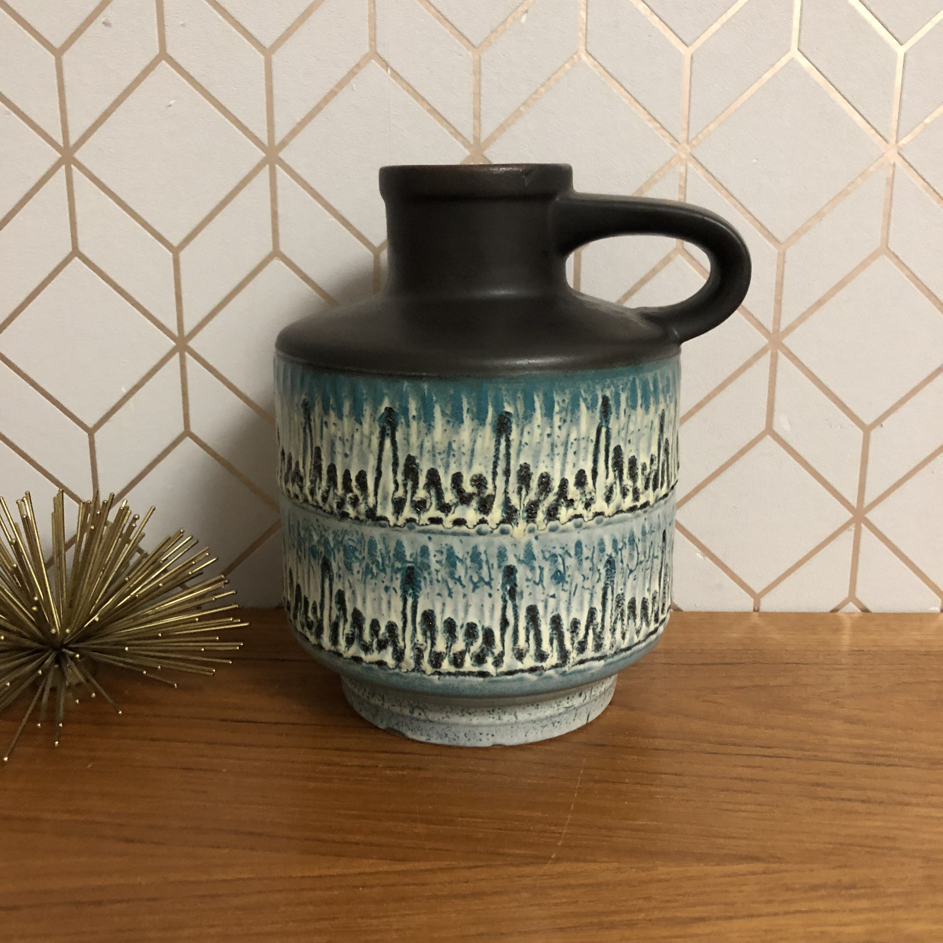 Vintage West Germany Vase Carstens W. Germany Pottery Vintage West Germany Vase Carstens W. Germany Pottery
