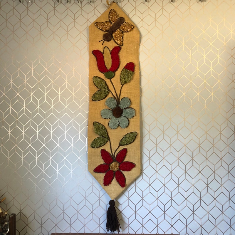 Burlap Wall Art - Etsy