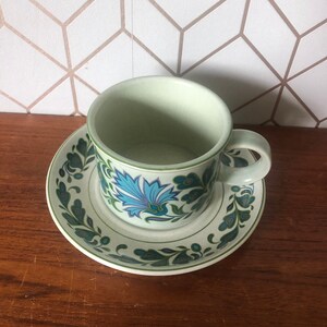Vintage Stonehenge Midwinter caprice Breakfast Tea Cup and Saucer Duo ...